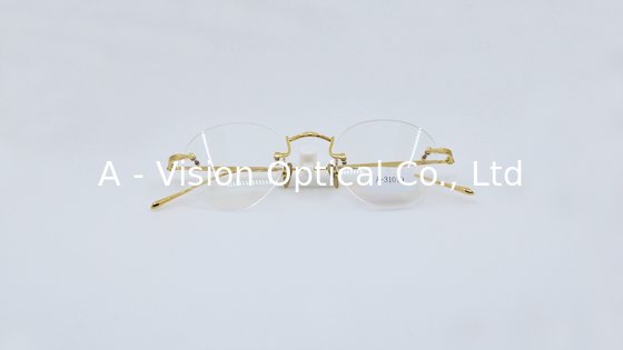 Ultralight titanium Rimless reading glasses men women's Eyewear super light Sun Readers glassses supplier