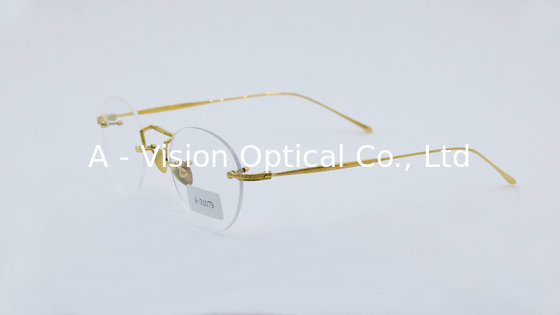 Ultralight titanium Rimless reading glasses men women's Eyewear super light Sun Readers glassses supplier