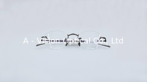 Ultralight titanium Rimless reading glasses men women's Eyewear super light Sun Readers glassses supplier