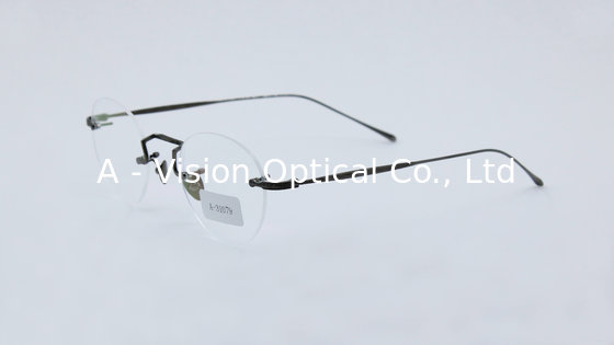 Ultralight titanium Rimless reading glasses men women's Eyewear super light Sun Readers glassses supplier