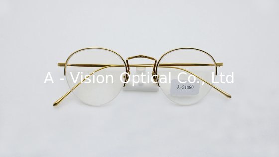 Read Optics half rim Reading Glasses for Men Women Spectacles (Non-Prescription) eyeglasses fashion accessories gifts supplier