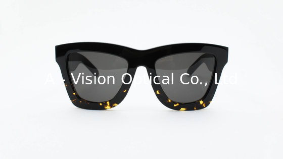 Oversized big Square Sunglasses Fashion acetate handmade frames for Men Women sun wear UV 400 Vintage design supplier