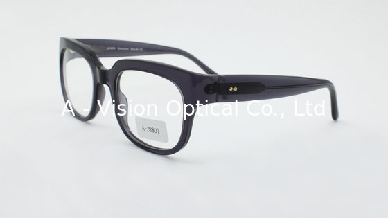 Unisex Square Reading Glasses handmade acetate optical frames computer anti blue light glasses supplier