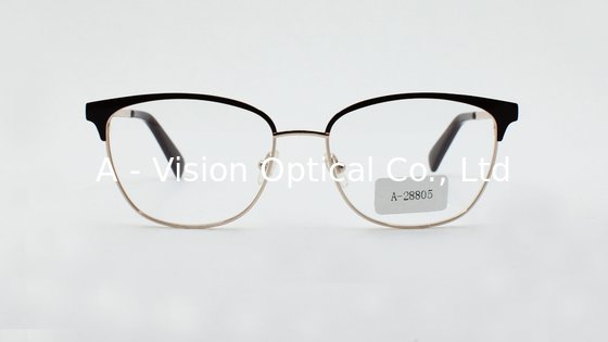 Big cateye Metal frame Eyewear Computer Reading Glasses Reduce Eyestrain Anti Blue Rays Unisex glasses frame supplier