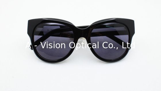 Black Celeb Cat Eye Women Ladies Sunglasses Oversized Retro Vintage Sunglasses Reflective lens UV 100% protection supplier