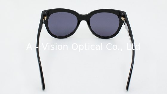 Black Celeb Cat Eye Women Ladies Sunglasses Oversized Retro Vintage Sunglasses Reflective lens UV 100% protection supplier