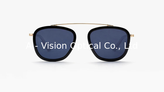 Unisex Metal Fashion Sunglasses lightweight eyewear accessories for Summer Show UV 400  Blue Lens Protection supplier