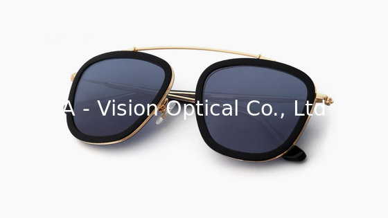 Unisex Metal Fashion Sunglasses lightweight eyewear accessories for Summer Show UV 400  Blue Lens Protection supplier