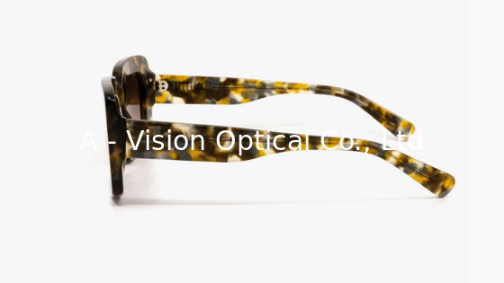 Retro Polarised Womens Mens Sunglasses UV400 Protection Driving Outdoor Glasses Handmade Acetate Frame supplier