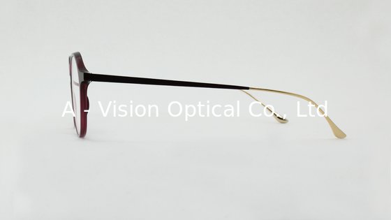 Pure Titanium small Round Prescription Eyeglasses retro style Frame 45-21-145 Clear Demo Lens eyes protection supplier