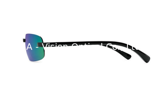 Ultra Lightweight Men's Rimless Sports Sunglasses Polarized lens 100% UV protection TR 90 Unisex frame Brand Designer supplier