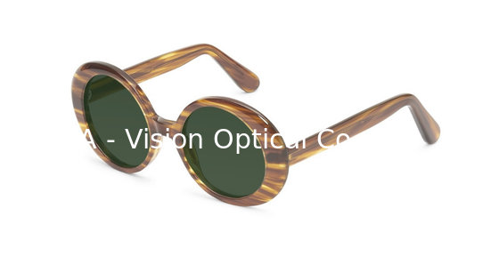 Classic Oversized Womens Mens Sunglasses Polarized UV 400 Protection Fashion Large Round Gradient Frame Design Eyewear supplier