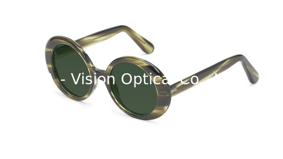 Classic Oversized Womens Mens Sunglasses Polarized UV 400 Protection Fashion Large Round Gradient Frame Design Eyewear supplier