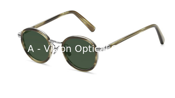 Retro Polarized Round Sunglasses for Men Women Vintage Handmade aceteta Sunglasses Women 70s 80s old school supplier