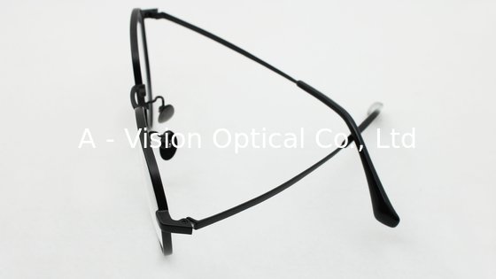 Pure Titanium Vintage Round full rim Optical Glasses Frames with Clear Lens Daily Reading Business School Eyeglasses supplier
