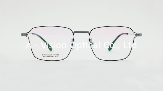 Retro Fashion Metal Optical Non-prescription Eyewear Frames For Women Men with clear Lens Reading Sports Daily Eyewear supplier