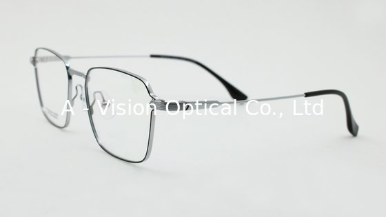 Retro Fashion Metal Optical Non-prescription Eyewear Frames For Women Men with clear Lens Reading Sports Daily Eyewear supplier