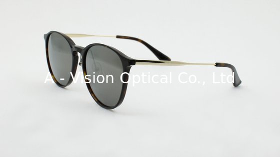 Soft Round Sunglasses Easy to Wear 55mm Classice Round Retro Glasses UV 400 Protection for Outdoor Activities supplier