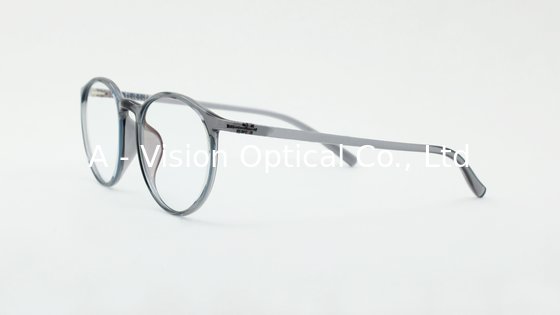 Ultra-lightweight Plastic Small Round Spectacle Glasses Fashion Unisex Round Reading Glasses Frames for Ladies Gentlemen supplier