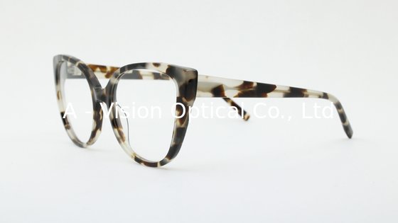 Mens/ Womens Designer Full-rim Fabulous Modern Sleek Eyeglasses/Eye Glasses Handmade Acetate Big Cateye Design supplier