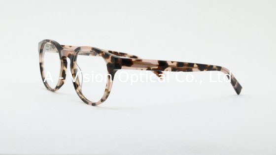 Round Blue Light Blocking Glasses Acetate Computer Eyeglasses with Clear Lens Blue Light Blocking Glasses supplier
