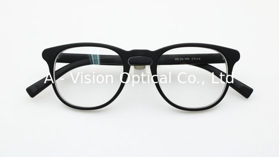 Matt Black Acetate Square Eyeglasses  Unisex Reading glasses Anti Blue Light Computer glasses for Men Women supplier