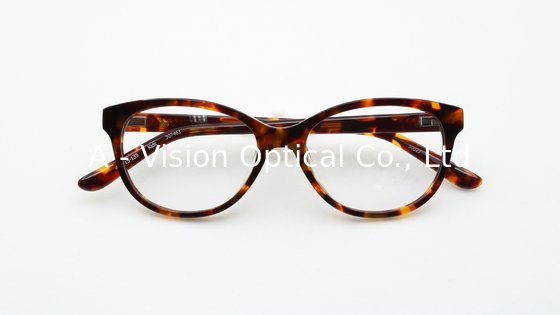 Super Cat Eye Glasses Vintage Fashion Mod Clear Lens Eyewear Handmade Acetate Anti-blue light computer glasses for kids supplier