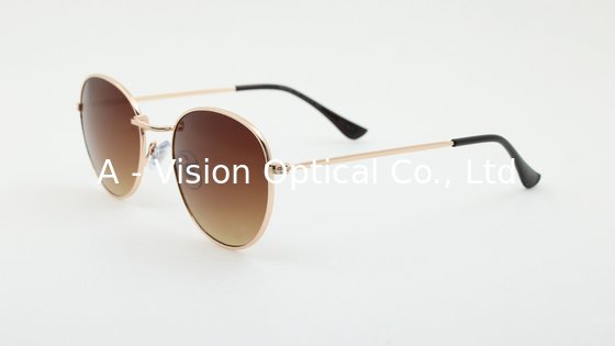 Polarized Sunglasses Classic Small Round Metal Frame for Women Men Durable Metal Collection for Outdoor Driving Golf supplier