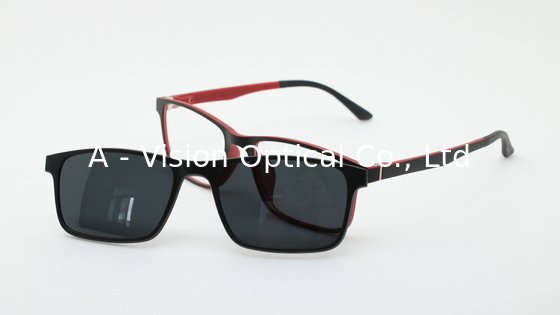 Clip On Polarized Sunglasses [Blocking UV] Classic Sun Glasses for Men/Women with magnet clip on supplier