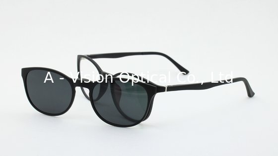 Polarized Magnet Clip on Sunglasses UV Protection/ Anti-glare Round Magent Clip Driving/Fishing/Outdoor Unisex glasses supplier
