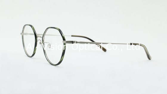 Blue Light Block Glasses Rtro Optical Eyewear Non-prescription Eyeglasses Frame for Women Men with Handmade Acetate Rims supplier