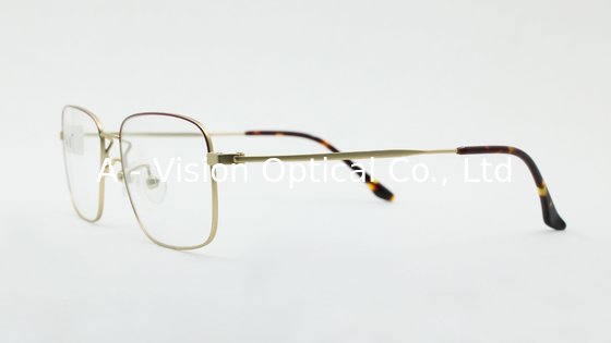 Womens/ Mens Designer Full-rim Titanium Frame with beta-Titanium Temples Allergy Free Genuine Eyeglasses/Eye Glasses supplier