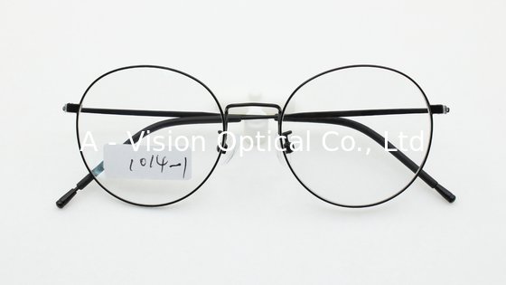 Classic Round Retro Clear Lens Glasses Non-Prescription Metal Eyeglasses  for Men Women Super Lightweight Metal Frames supplier