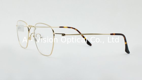 Men Women Fashion Metal Full-Rim Optical Eyewear Frames With Clear Lenses Rectangle Metal Optical Frame Unisex Frames supplier