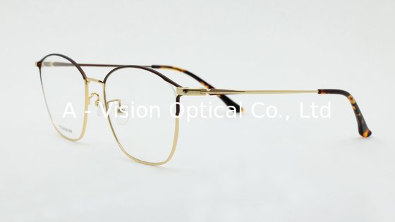 Blue Light Blocking Glasses for Women Man Metal Optical Frames Computer Eyeglasses Durable Non Prescription Glasses supplier