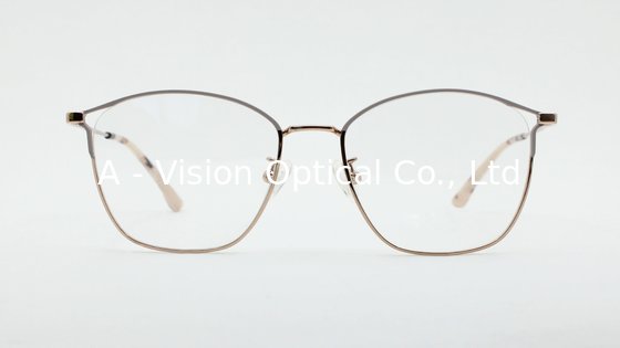 Blue Light Blocking Glasses for Women Man Metal Optical Frames Computer Eyeglasses Durable Non Prescription Glasses supplier