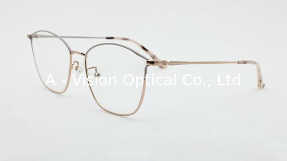 Blue Light Blocking Glasses for Women Man Metal Optical Frames Computer Eyeglasses Durable Non Prescription Glasses supplier