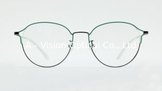 Fashion Computer Reading Glasses for teens Children Young Girls Boys Anti Eyestrain and Fatigue Eyewear Frames in Metal supplier