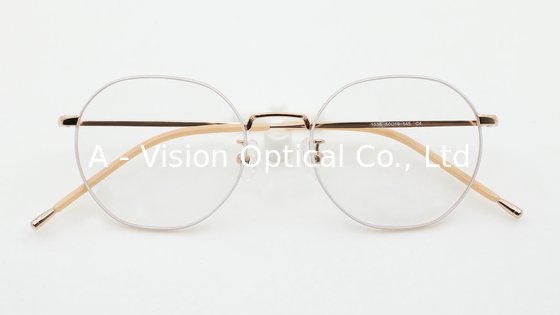 Stainless Metal Reading Eyeglasses Fashion Designer Young Rich Style for Durable Daily Eyewear Unisex Colorful Frames supplier