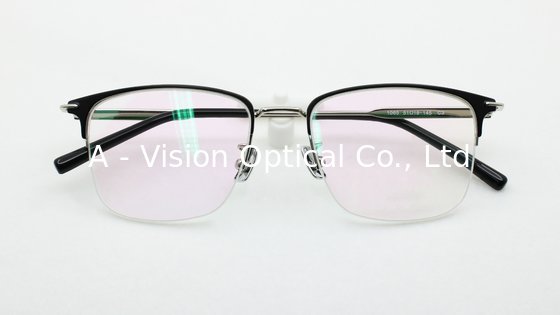 Blue Light Blocking Glasses Anti Glare UV Ray Filter Square Metal Computer Gaming Eyeglasses for Women Men supplier