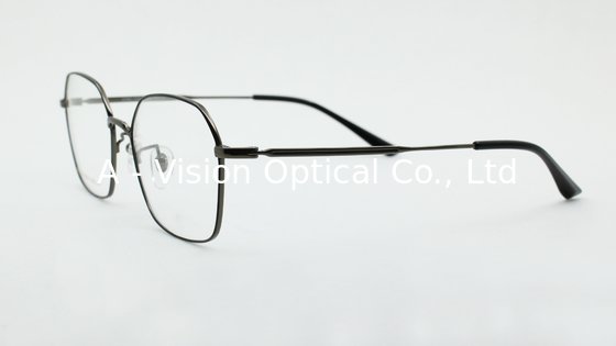 Men Women Pure Titanium Eyeglasses with Unbreakable Temples Durable Business Optical Glasses Full Rim Frame for Adults supplier