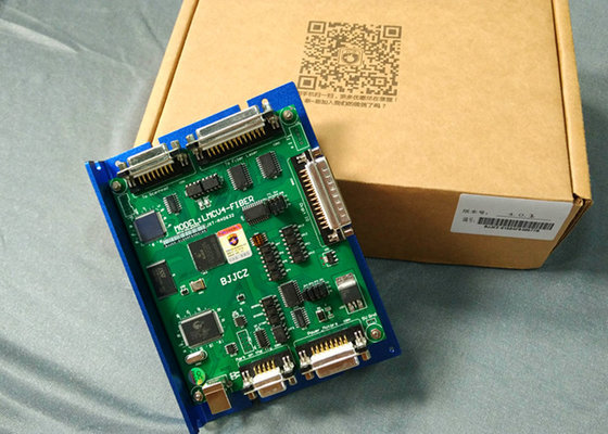 Two Axis Control USB Fiber Laser Marking Card For Cutting Cloth / Paper