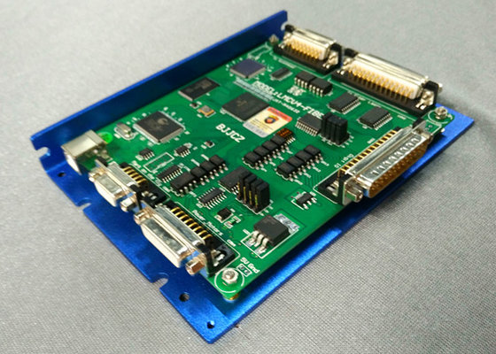 Two Axis Control USB Fiber Laser Marking Card For Cutting Cloth / Paper