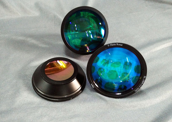 Single Element CO2 Laser F-theta Lens For Rapid Prototyping 175*175mm