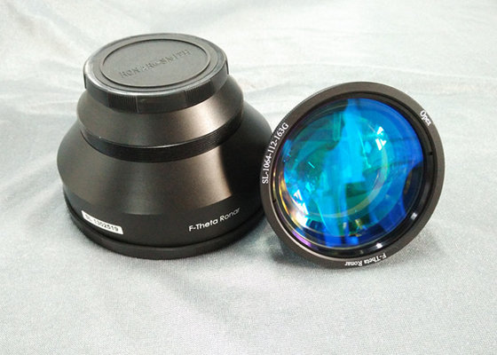 YAG / Green / UV Laser F100mm 1064nm F-theta Lens For Laser Marking