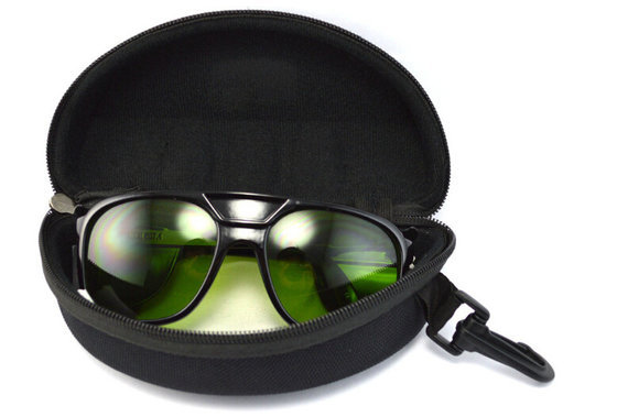 Green Anti - Impact 1064nm 3D Laser Marking Protect Glasses Laser Safety Glasses