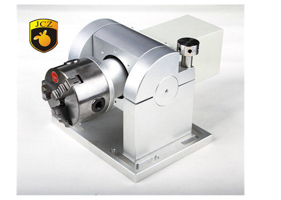 80mm Tilt Angle Rotary Axis For Laser Engraving Machine , Gear 8 : 1