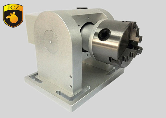 Laser Marking / Engraving Rotary Axis With 80mm Variable Angle
