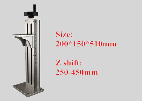 Manual Control Z Axis Assembly Linea Stage 450mm For Laser Marking Systems