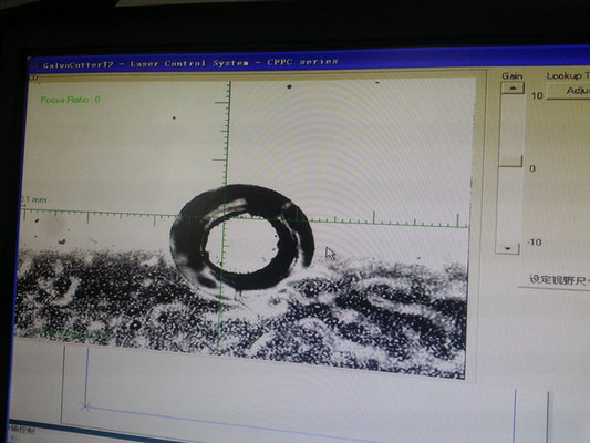 Automatic Ezcad Zeus Vision laser marking Laser Camera Calibration